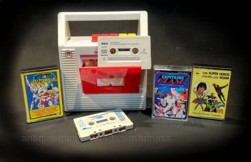 Vintage audio cassette collection - Contines pour enfants