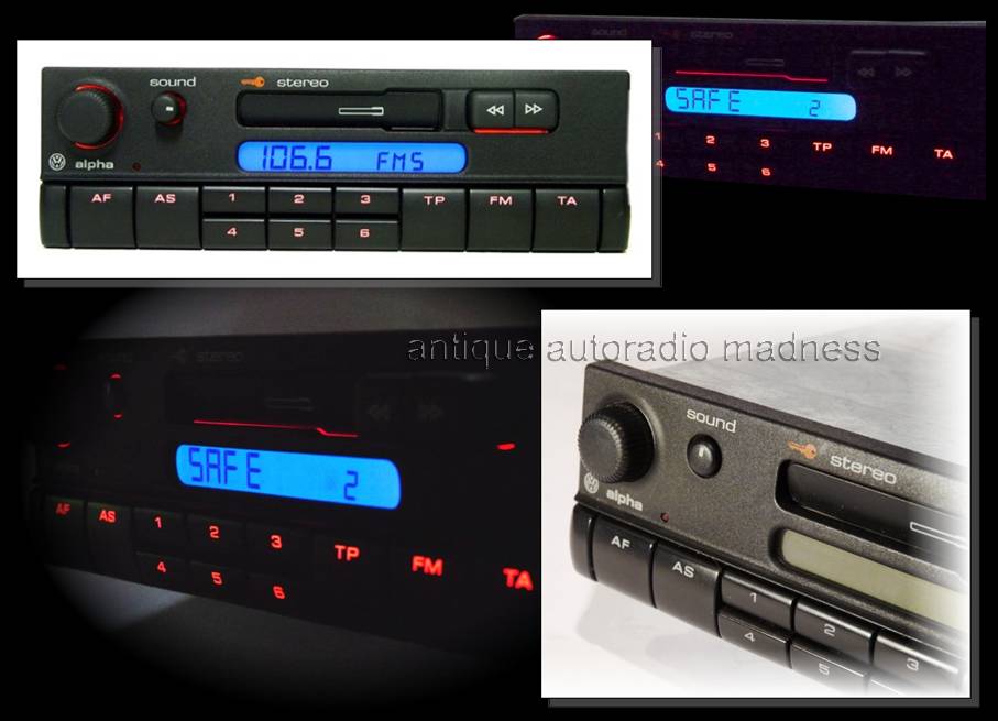 Youngtimer VW 1993 car radio
