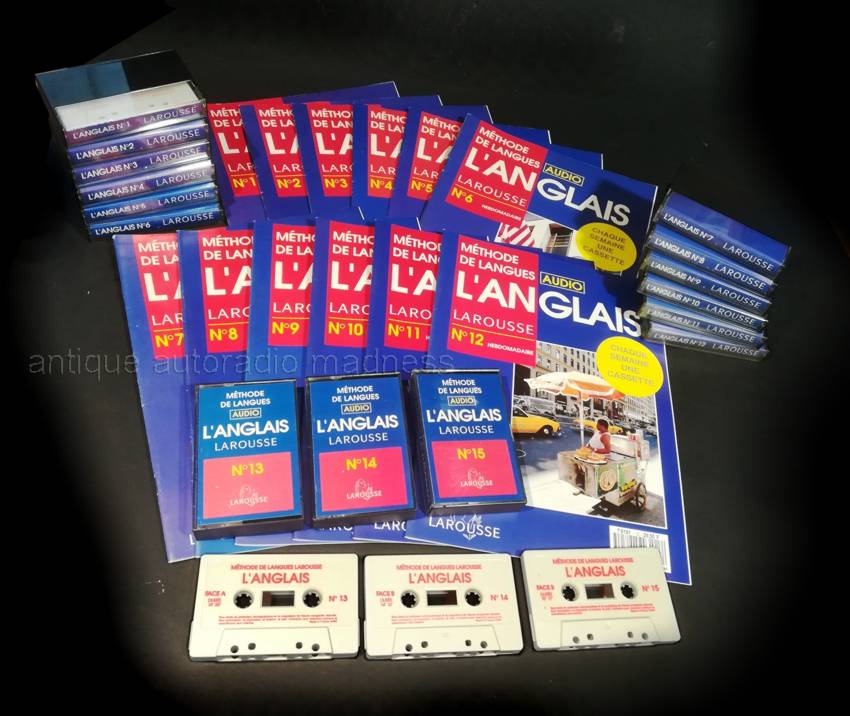 Vintage audio cassette collection - Formations