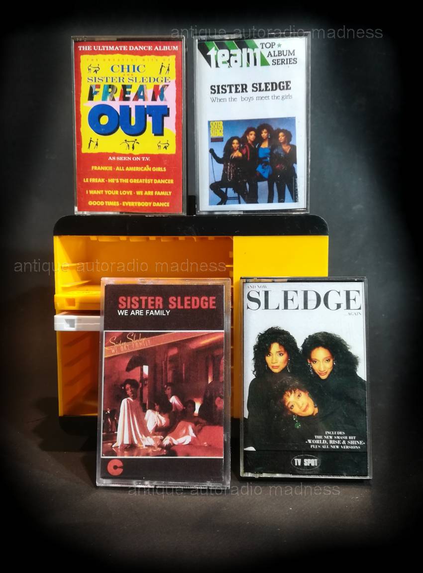 Vintage audio cassette collection - Disco - Funk