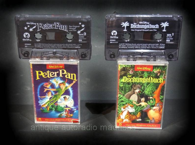 Vintage audio cassette collection - Contines pour enfants