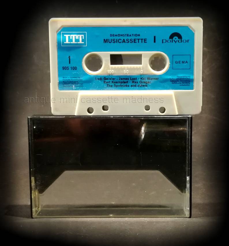 Audio tape, mini cassette, compact cassette - 1