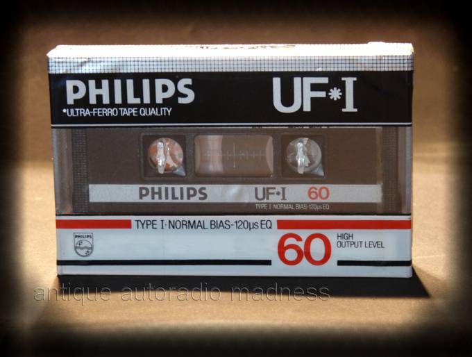 Audio tape, mini cassette PHILIPS - 1982-84