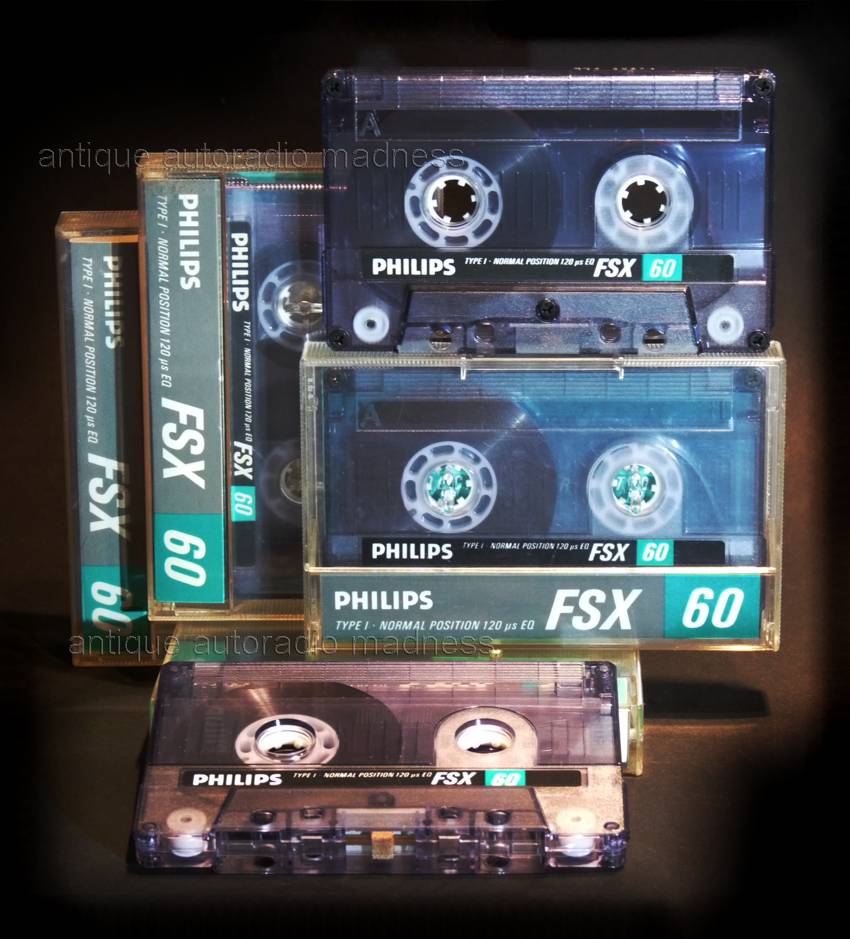 Audio tape, mini cassette PHILIPS - 1985-87
