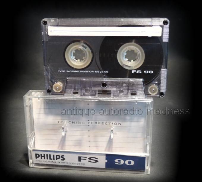 Audio tape, mini cassette PHILIPS - 1989-90