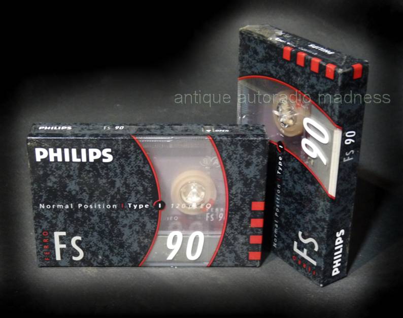 Audio tape, mini cassette PHILIPS - 1989-90