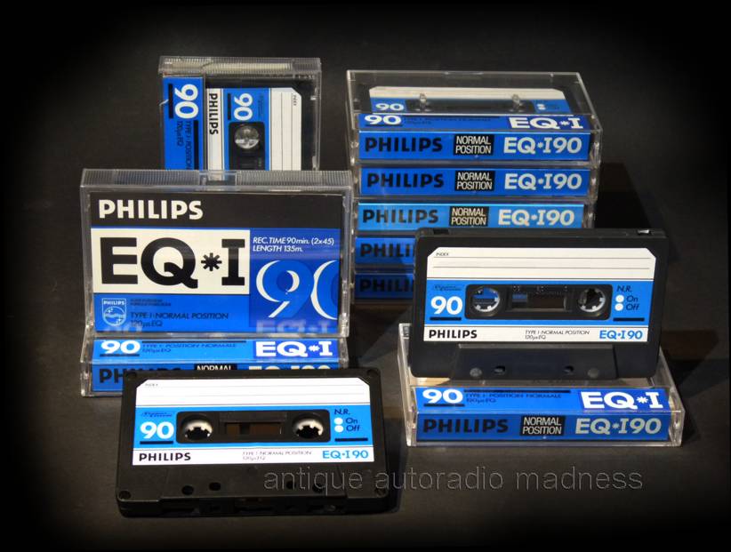 Audio tape, mini cassette PHILIPS - 1985-87