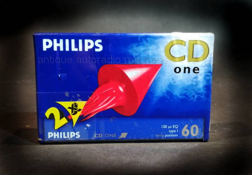Audio tape, mini cassette PHILIPS - 1991-94