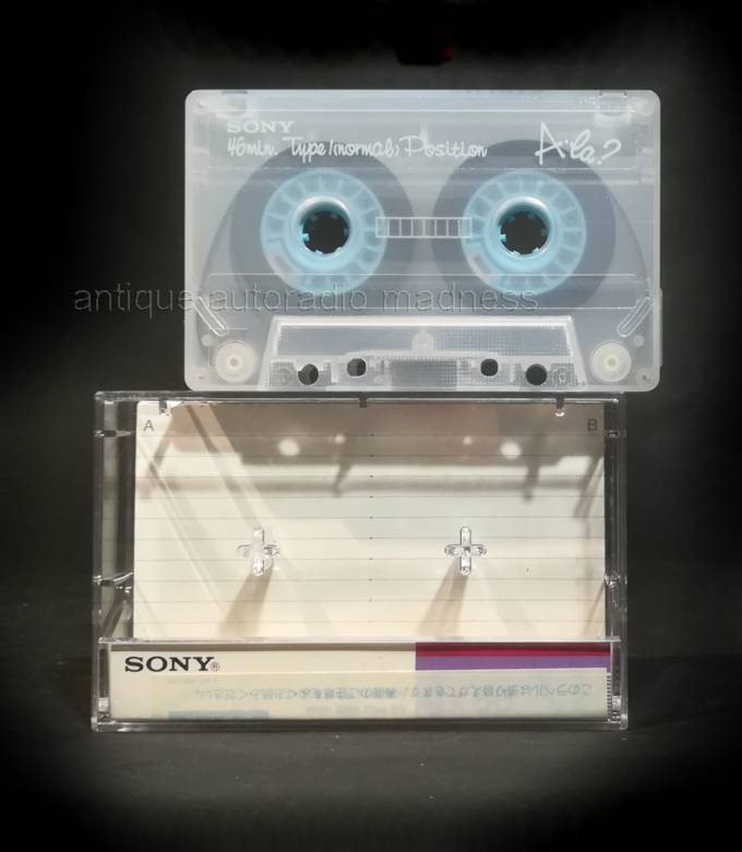 Audio tape, mini cassette, compact cassette, K7 SONY - 3